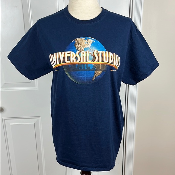 Universal Studio | Tops | Universal Studios Navy Blue Short Sleeve Tee ...